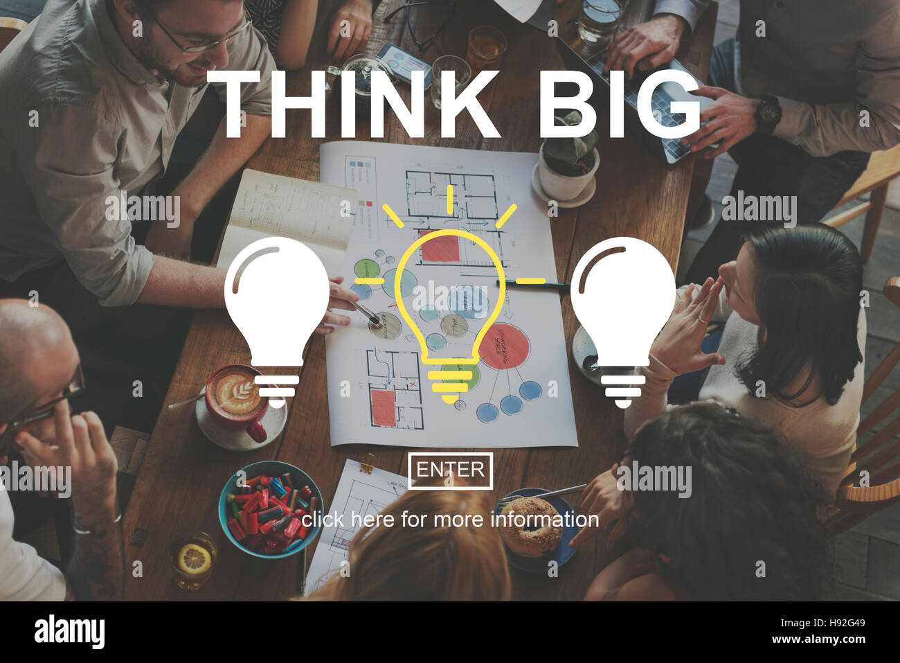 Ideas Thinking Thoughts Vision Brainstorm Concept Stock Photo - Alamy