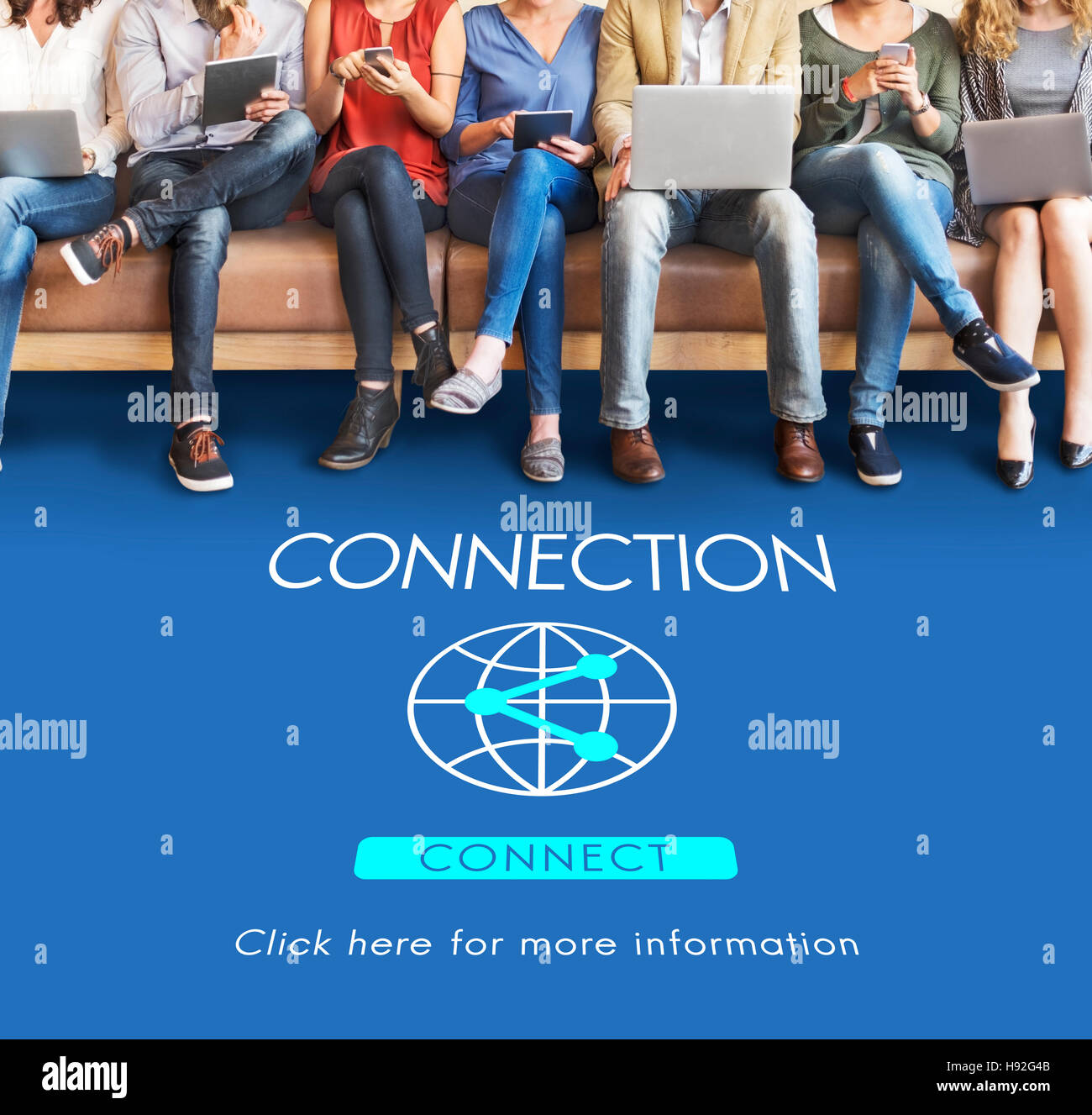 Connection Globalization Technology Internet Concept Stock Photo - Alamy