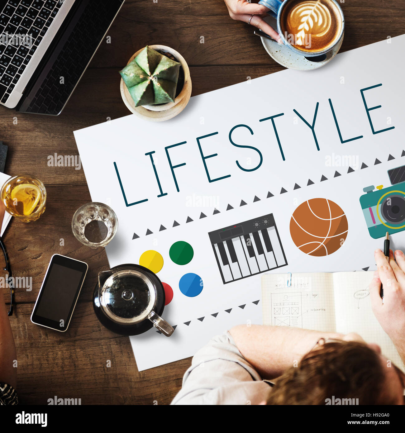 Lifestyle Culture Habits Hobbies Interests Life Concept Stock Photo - Alamy