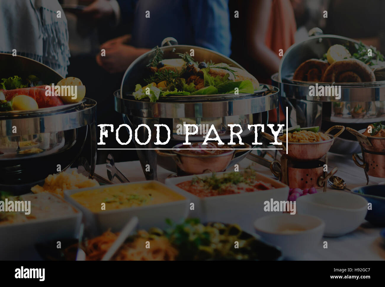 Food Party Celebrate Entertainment Event Festival Concept Stock Photo ...
