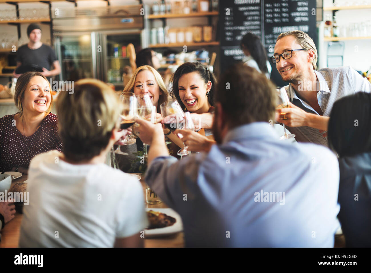 Fancy dinner cheers hi-res stock photography and images - Alamy