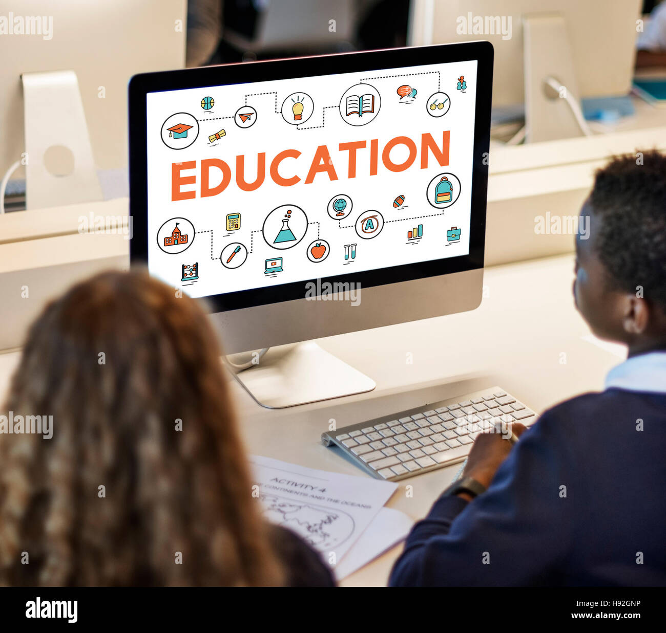 Education Study Learning Knowledge Information Concept Stock Photo - Alamy