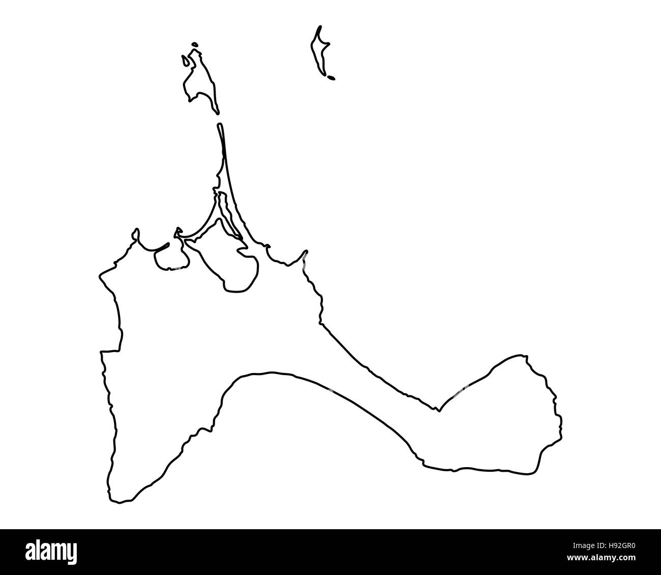 Formentera map Black and White Stock Photos & Images - Alamy