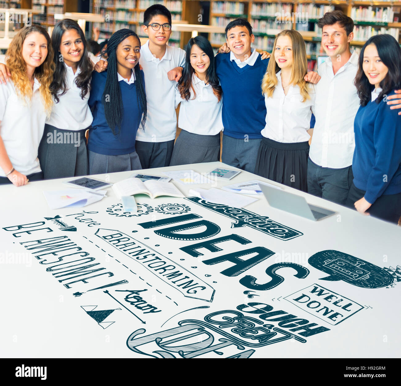 Ideas Inspire Creative Thinking Motivation Concept Stock Photo - Alamy
