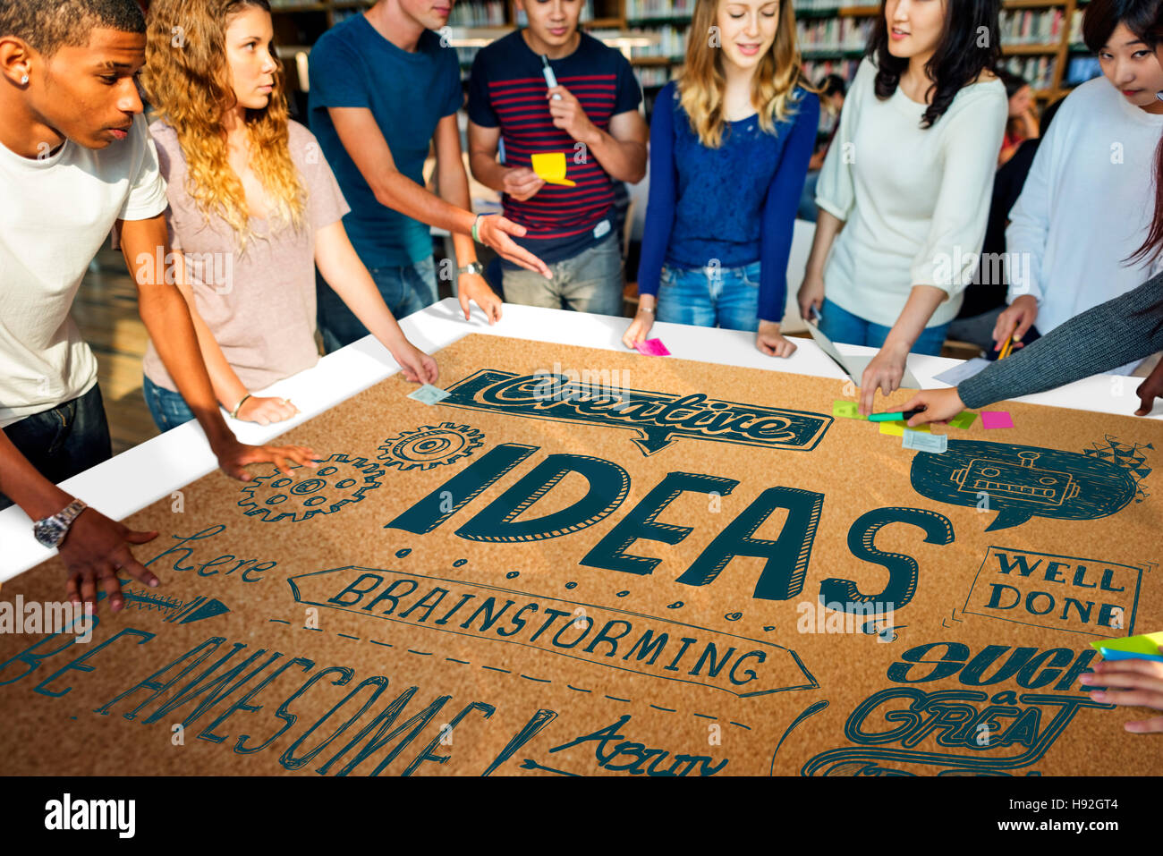 Ideas Inspire Creative Thinking Motivation Concept Stock Photo - Alamy