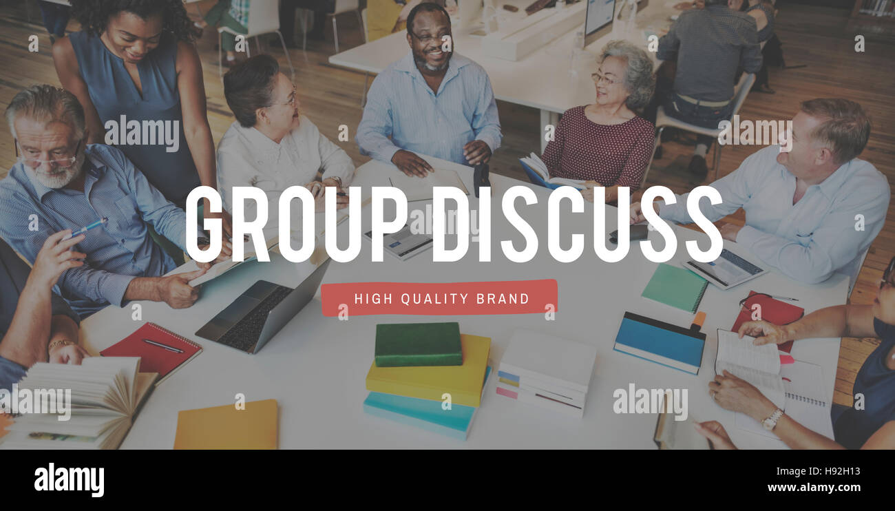 Elementary Education Lesson Idea Discussion Concept Stock Photo - Alamy