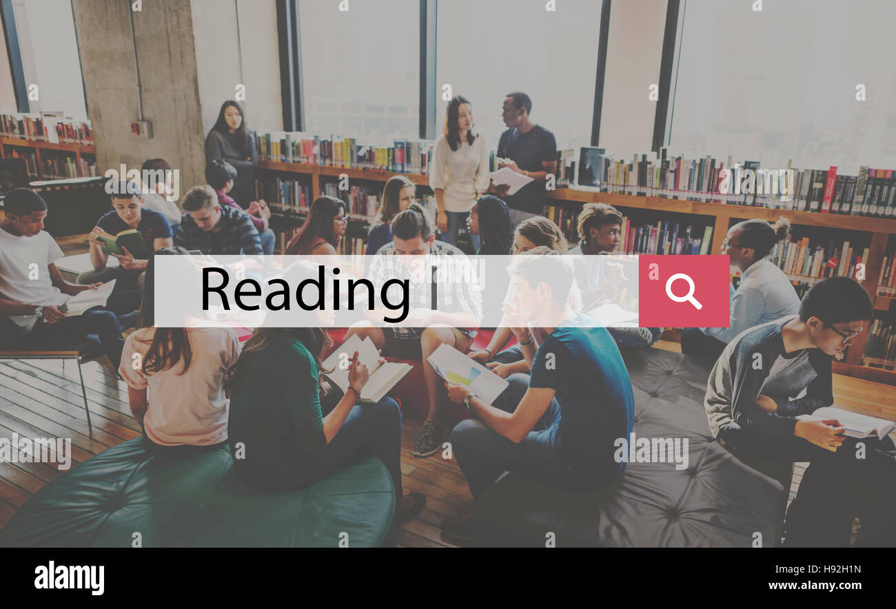 Library Reading Wisdom Knowledge Insight Intelligence Concept Stock ...