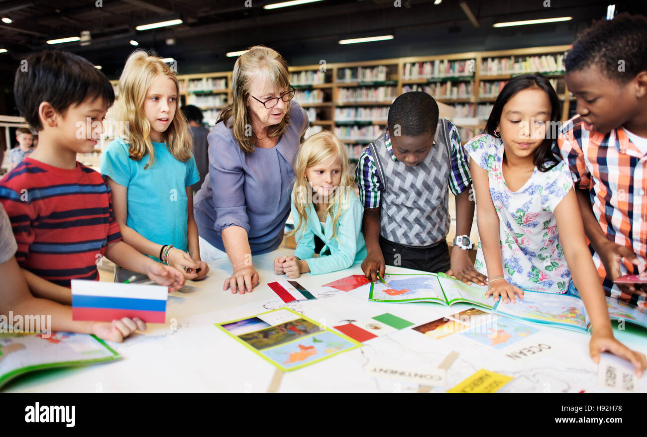 Geography Worldwide Explorer Continent Country Concept Stock Photo - Alamy