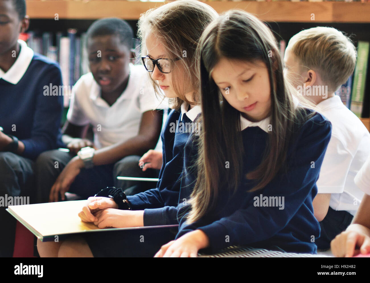 Classmate Educate Friend Knowledge Lesson Concept Stock Photo - Alamy