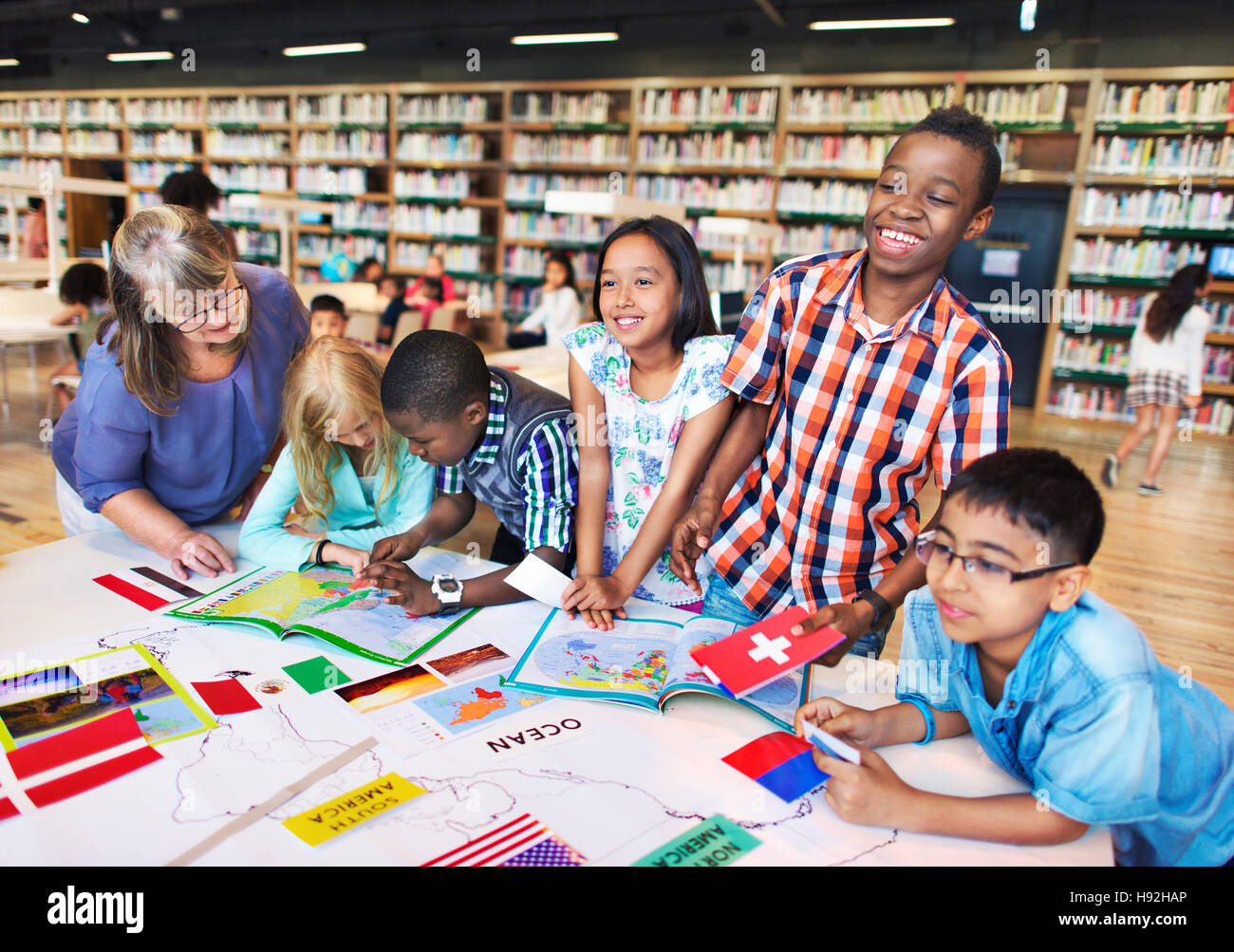 Geography Worldwide Explorer Continent Country Concept Stock Photo - Alamy