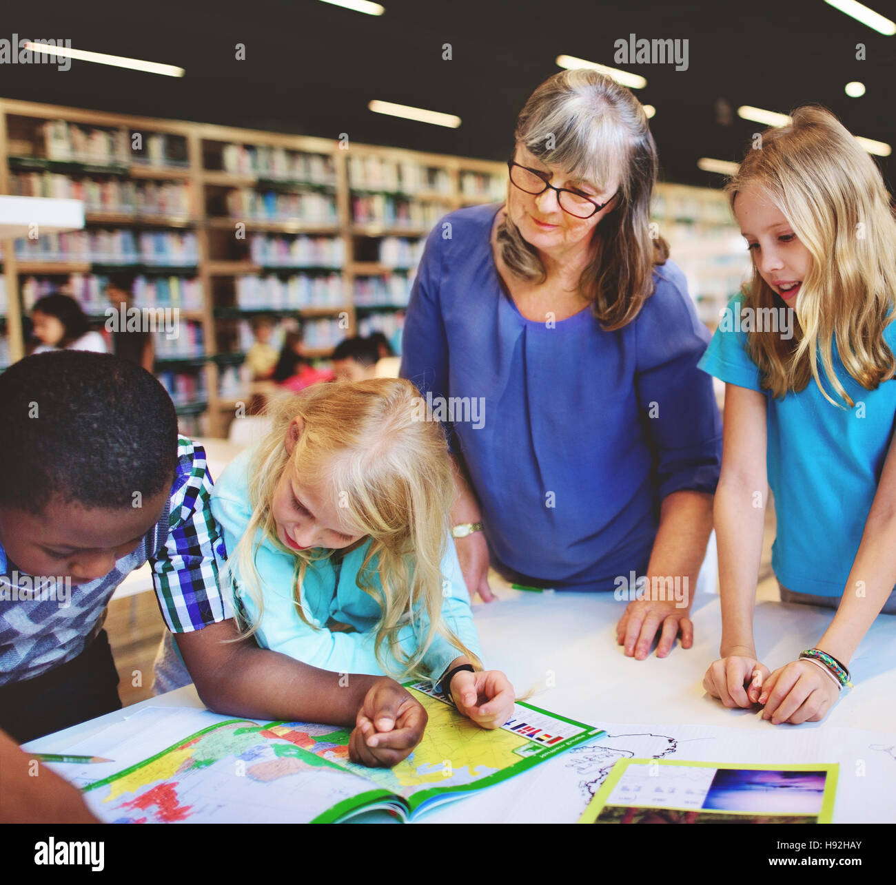 Academic School Childern Learning Elementary Concept Stock Photo - Alamy