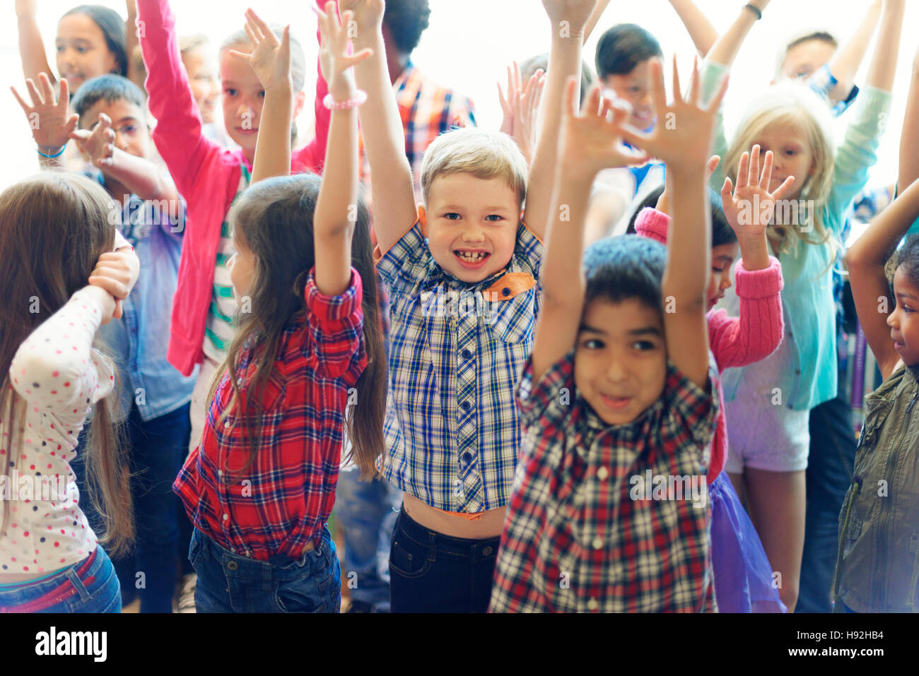 Child Companionship Diversity Ethnicity Unity Concept Stock Photo - Alamy