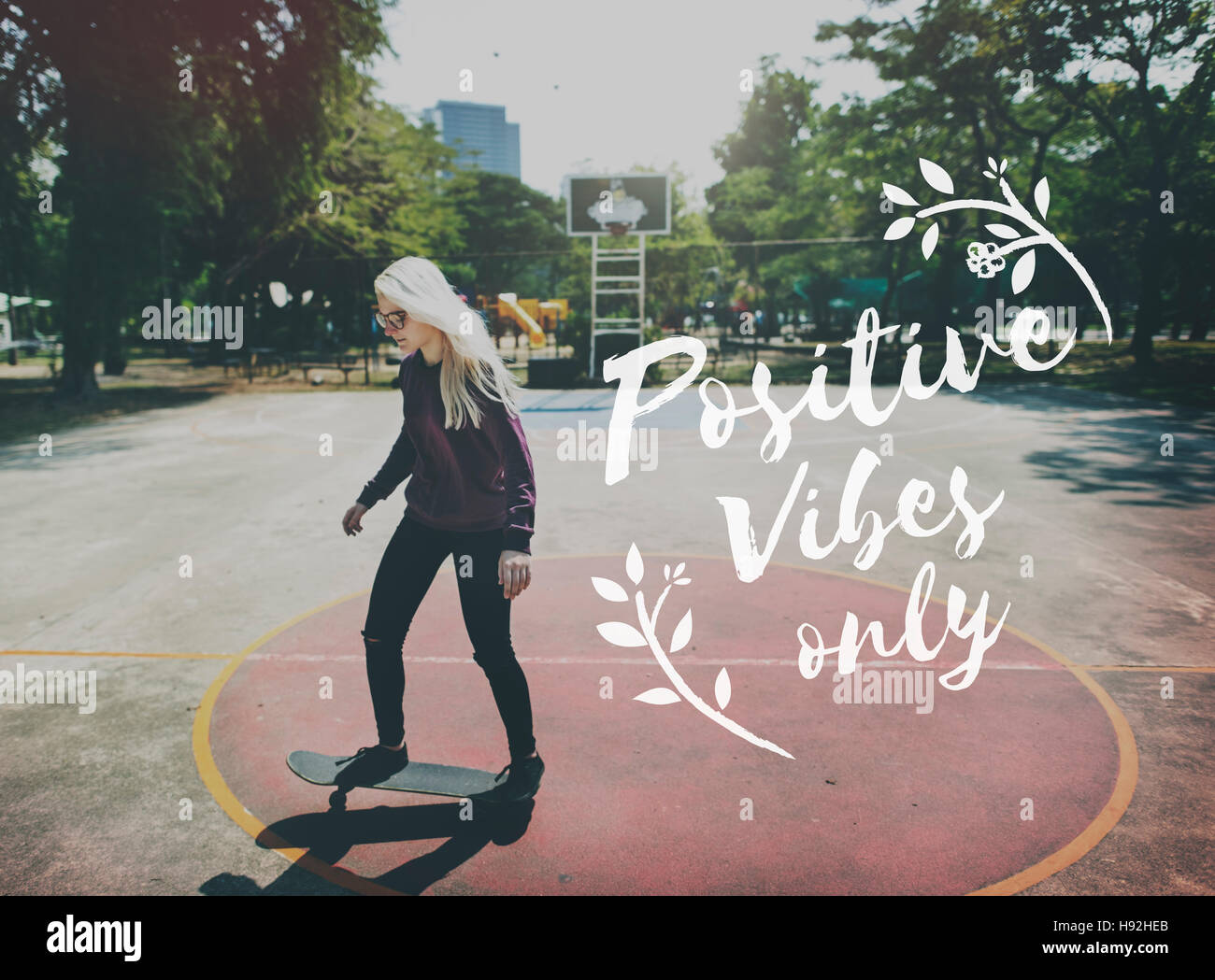 Positive Attitude Motivation Inspiration Thinking Concept Stock Photo ...