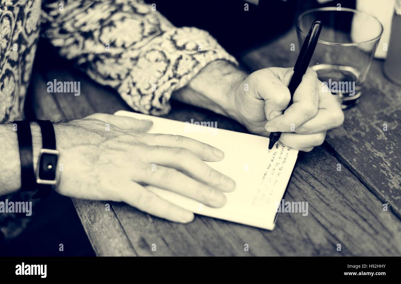 Man Writer High Resolution Stock Photography and Images - Alamy