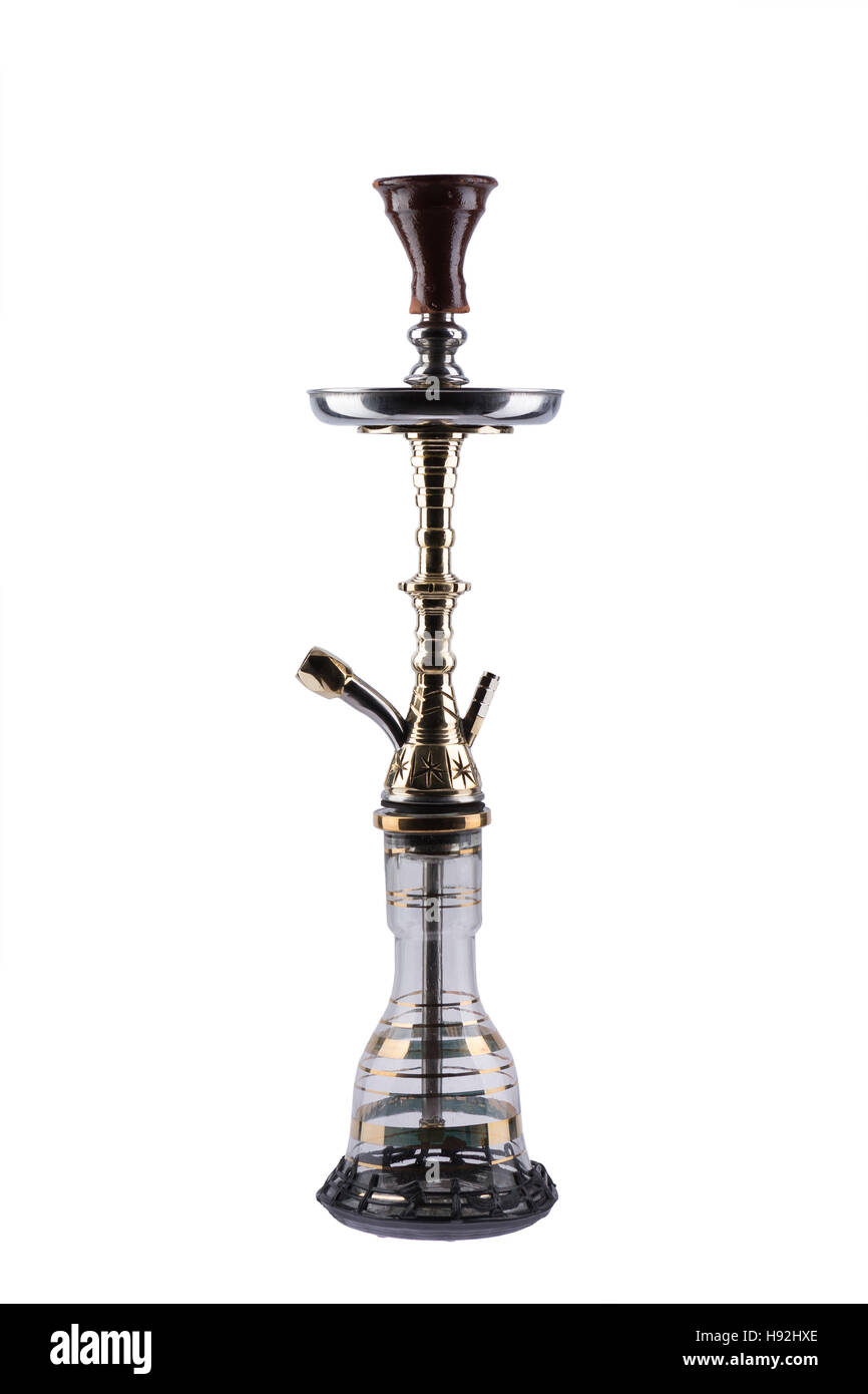 Classic hookah isolated Stock Photo - Alamy