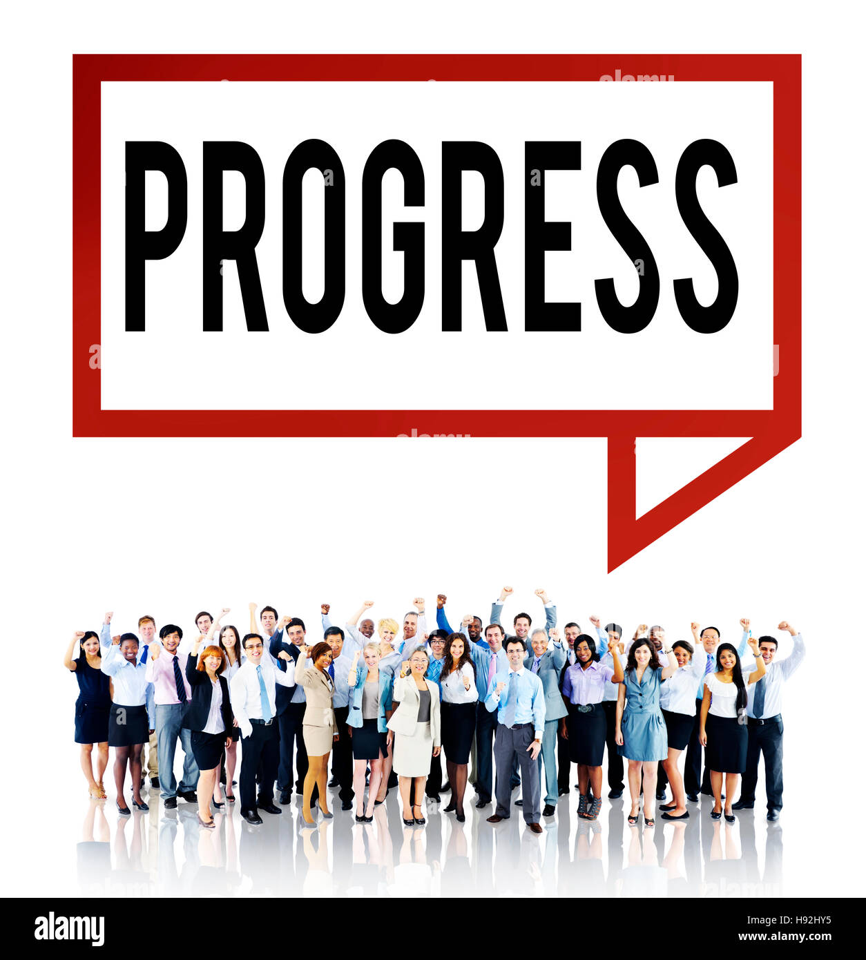 Progress Innovation Vision Improvement Innovation Concept Stock Photo ...