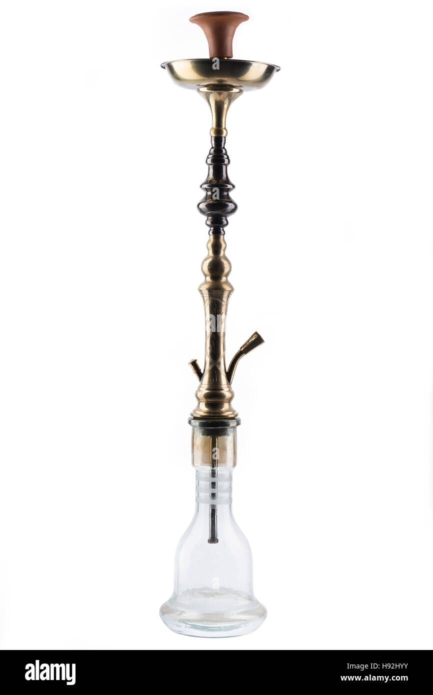 Classic hookah isolated Stock Photo - Alamy