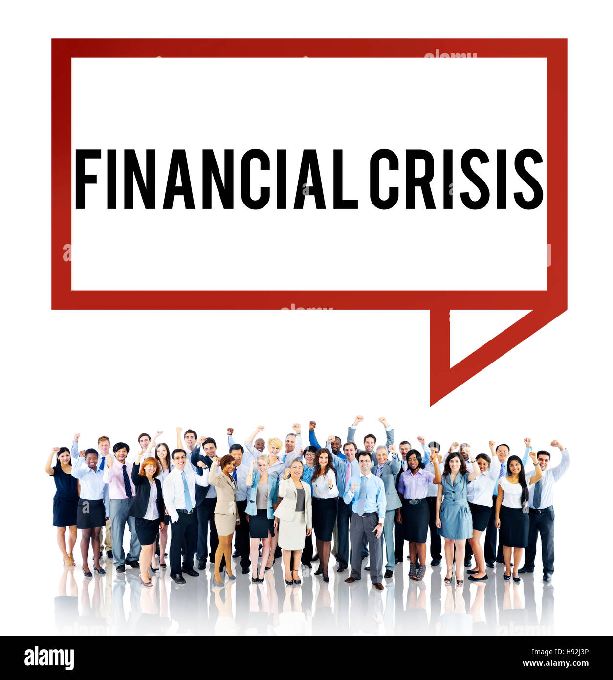 Financial Crisis Bankruptcy Depression Finance Concept Stock Photo - Alamy