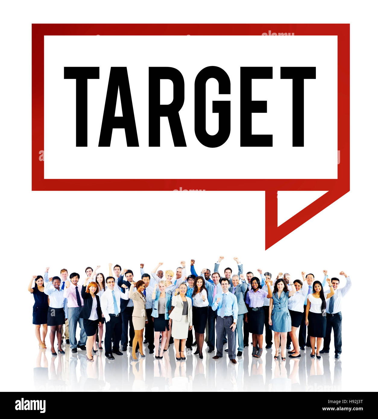 Target Goal Vision Inspiration Mission Concept Stock Photo - Alamy