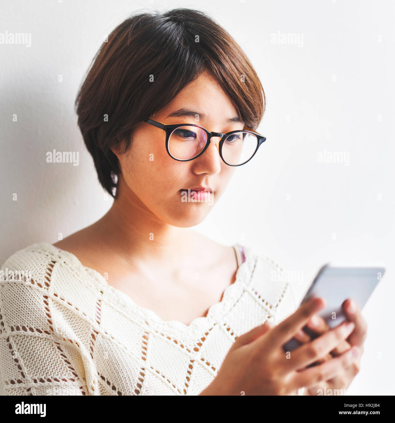 Cute Beautiful Connection Digital Device Network Concept Stock Photo ...