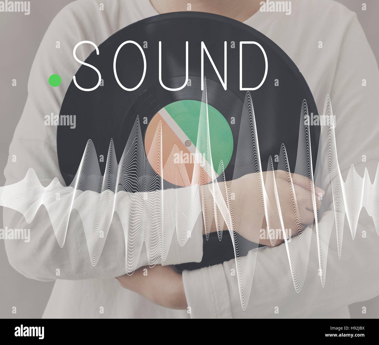 Singing sound wave hi-res stock photography and images - Alamy