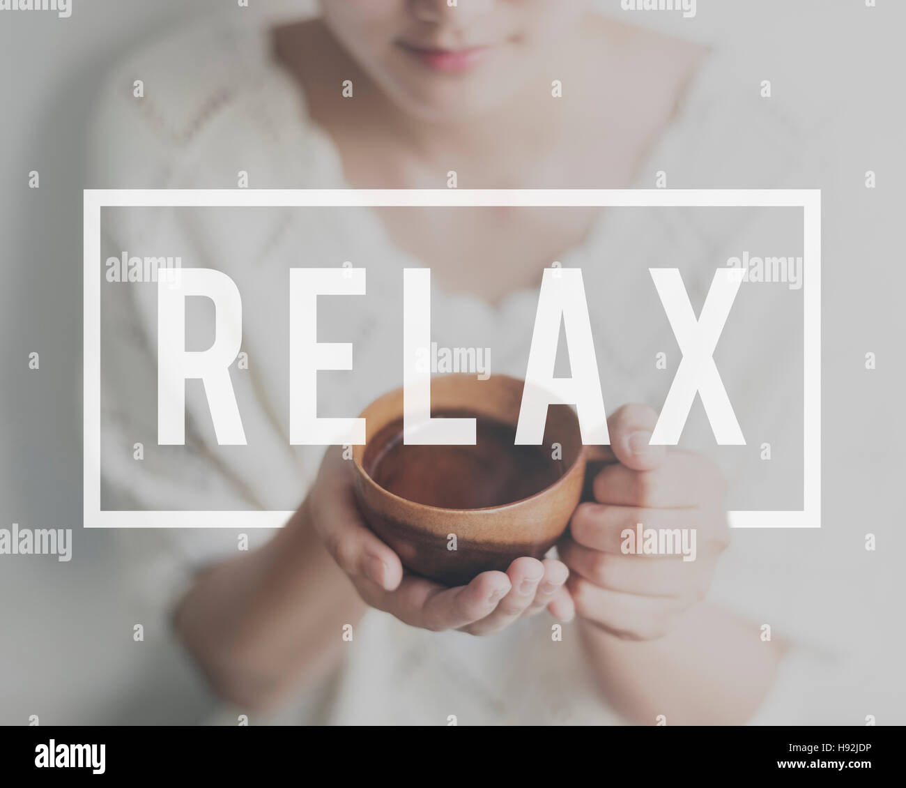 Relax Recreation Chill Rest Serenity Concept Stock Photo - Alamy