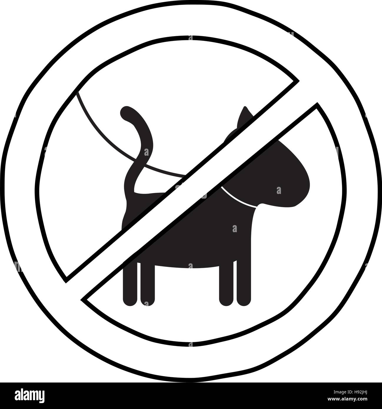 dog road sign icon. Street information warning and guide theme ...