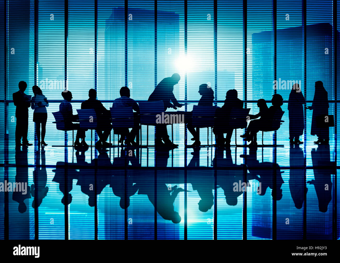 Meeting Seminar Conference Business Collaboration Team Concept Stock ...