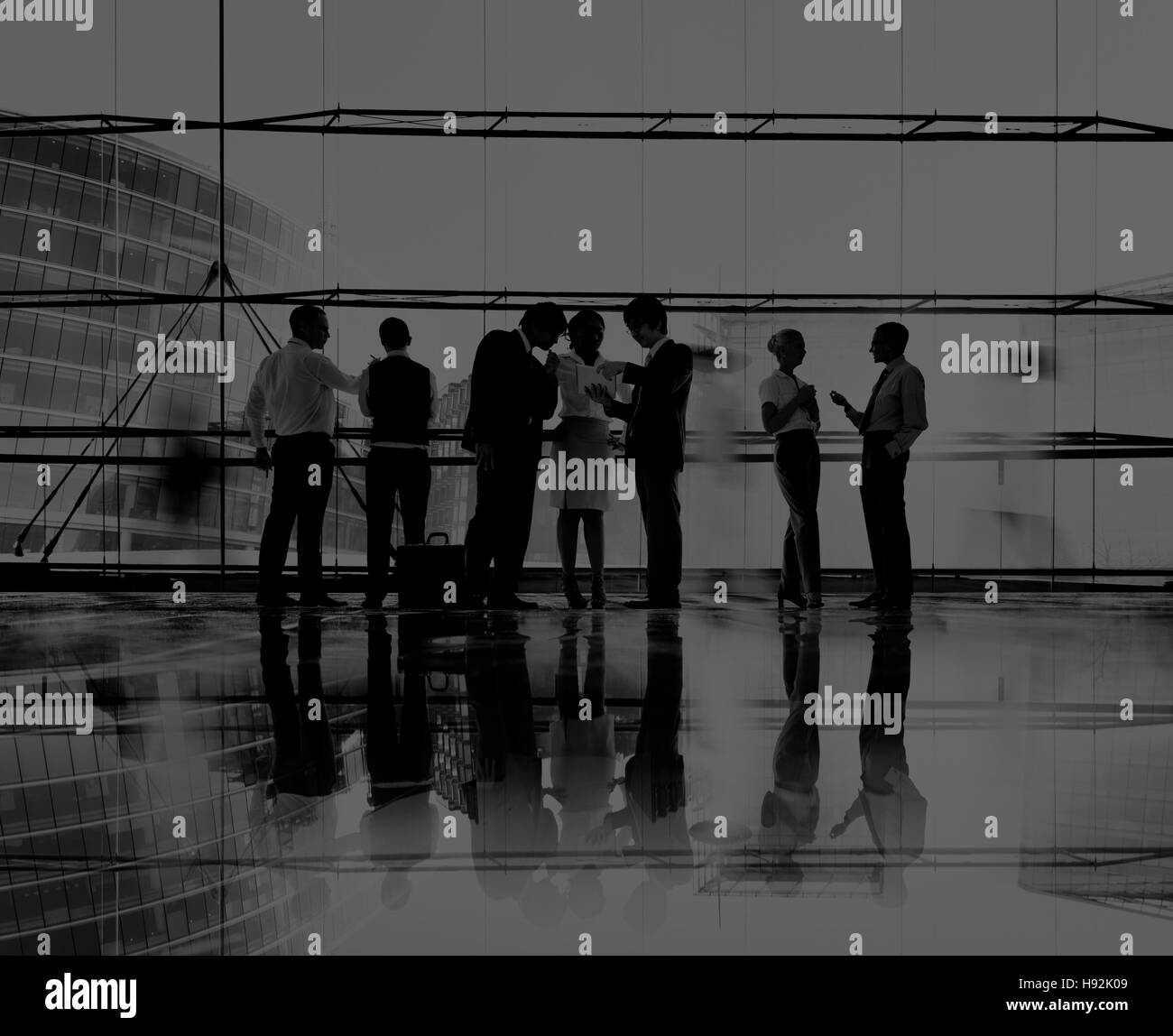 Business People Communication Colleagues Working Office Concept Stock ...