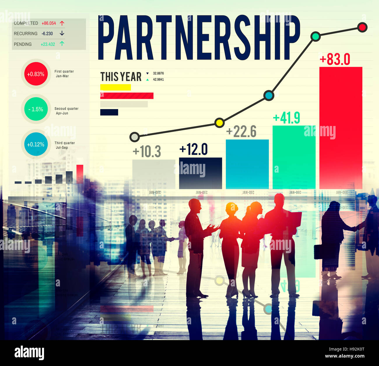 Partnership Organization Strategy Team Building Concept Stock Photo - Alamy