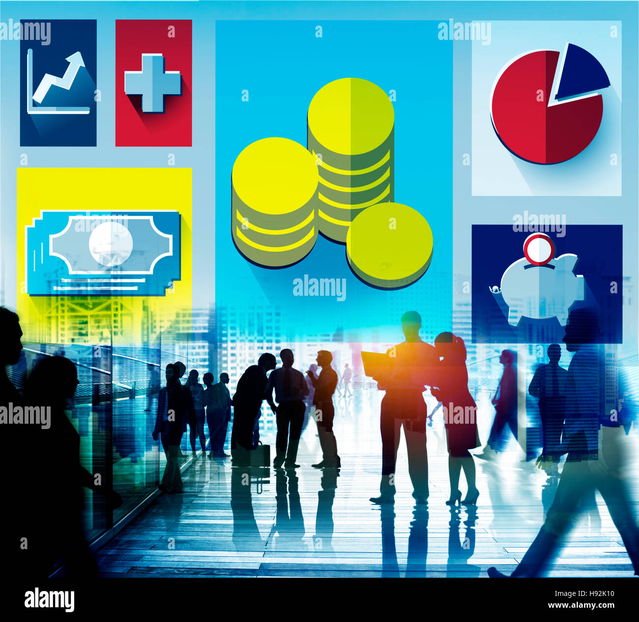 Savings Money Financial Budget Cash Banking Concept Stock Photo - Alamy