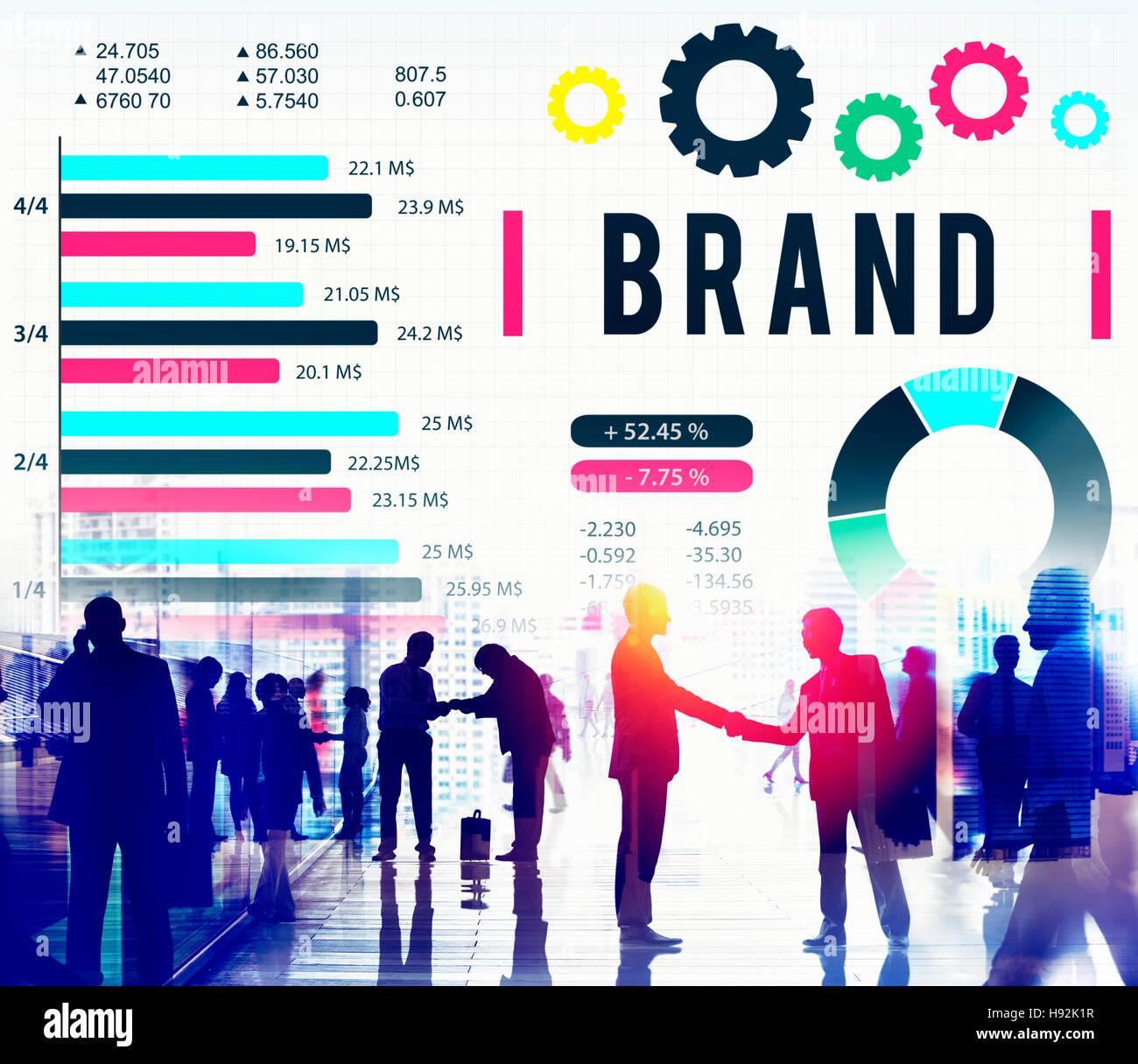 Brand Branding Copyright Advertising Banner Concept Stock Photo - Alamy