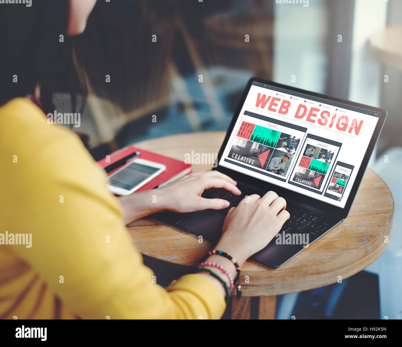 Web Design Technology Browsing Programming Concept Stock Photo - Alamy