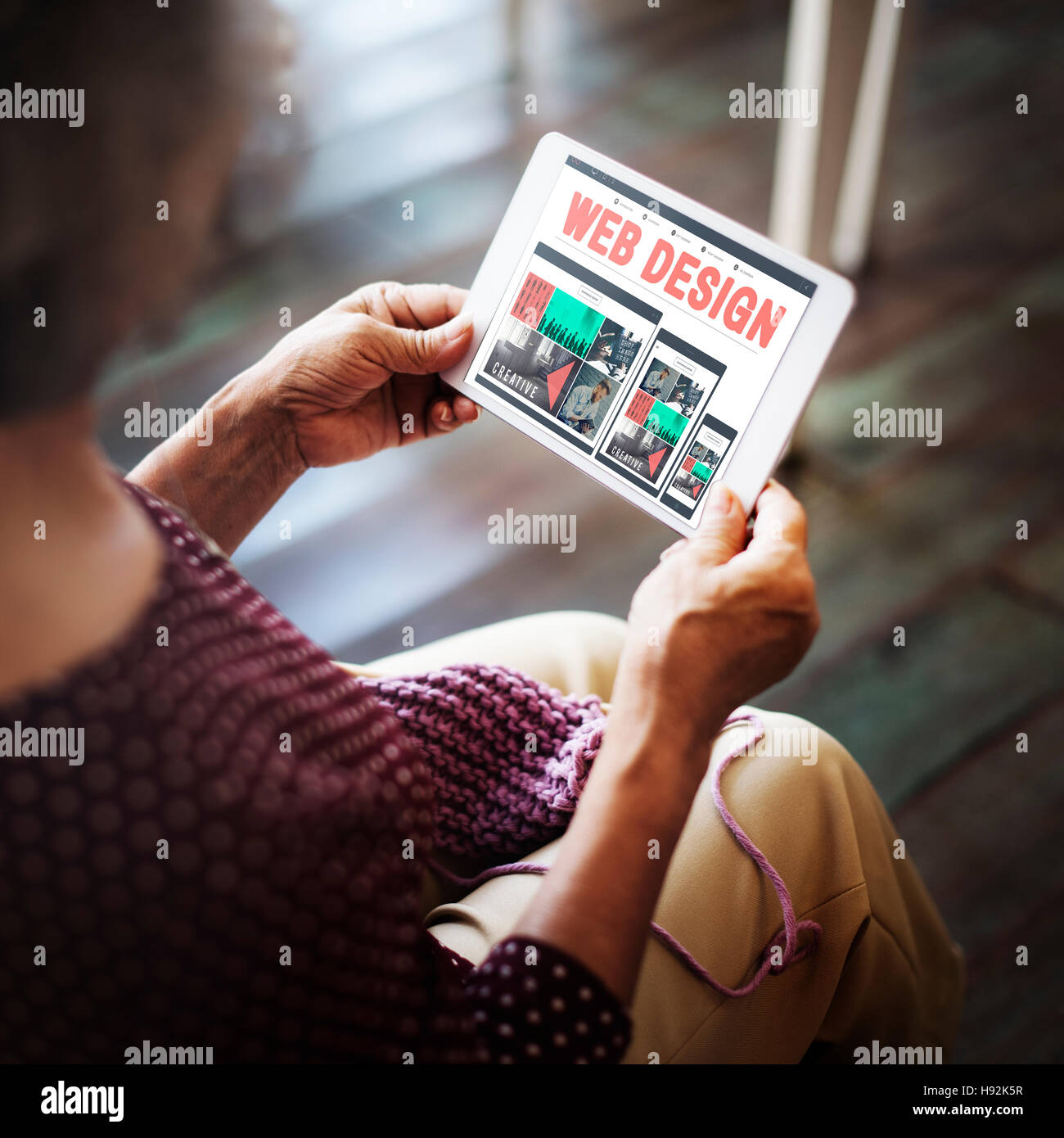 Web Design Technology Browsing Programming Concept Stock Photo - Alamy