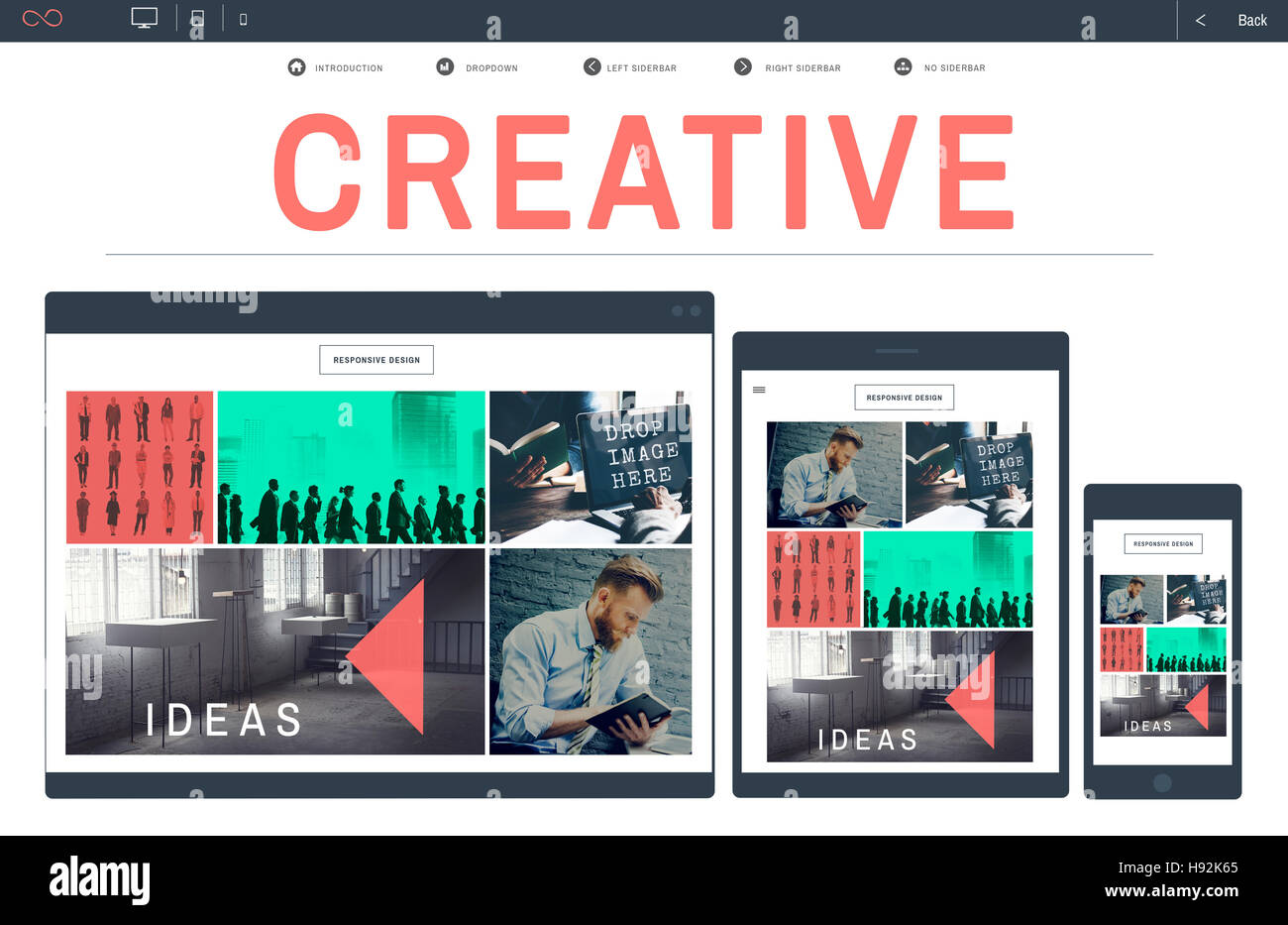 Creative Create Ideas Strategy Inspiration Concept Stock Photo - Alamy