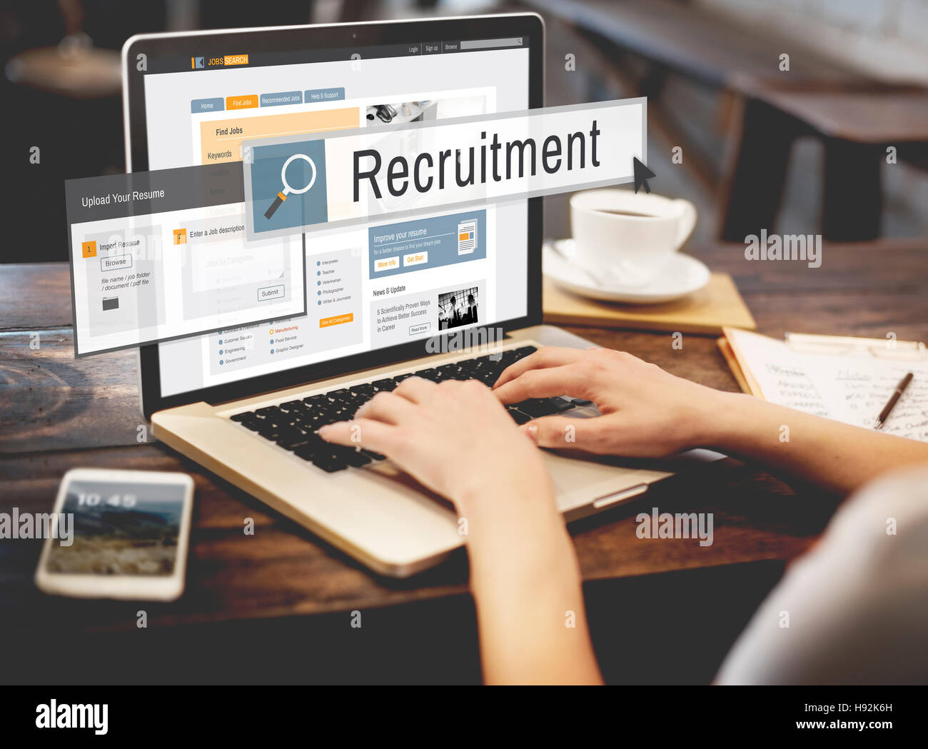 Job vacancy employment recruitment hi-res stock photography and images ...