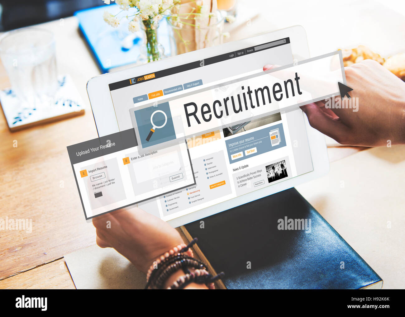 Job vacancy cafe hi-res stock photography and images - Alamy