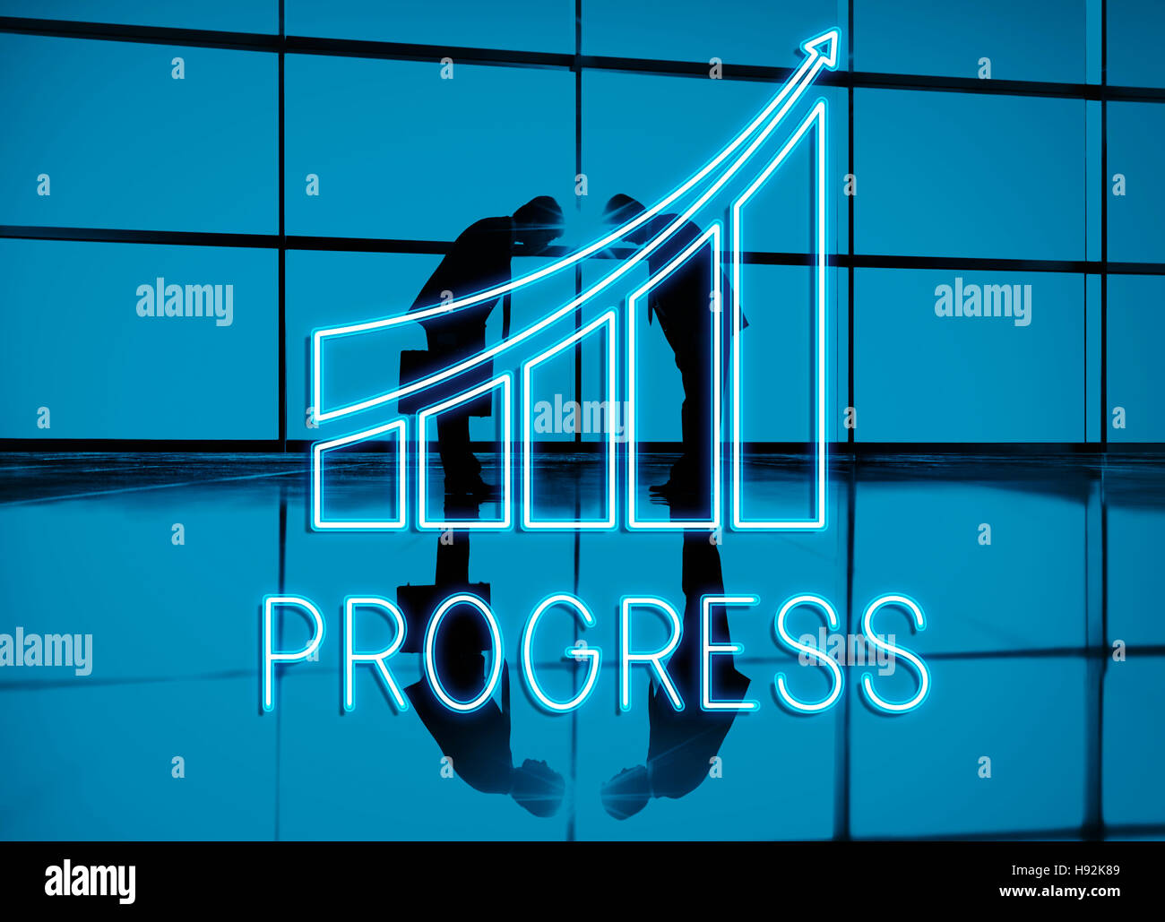 Strategy Progress Economy Growth Concept Stock Photo - Alamy