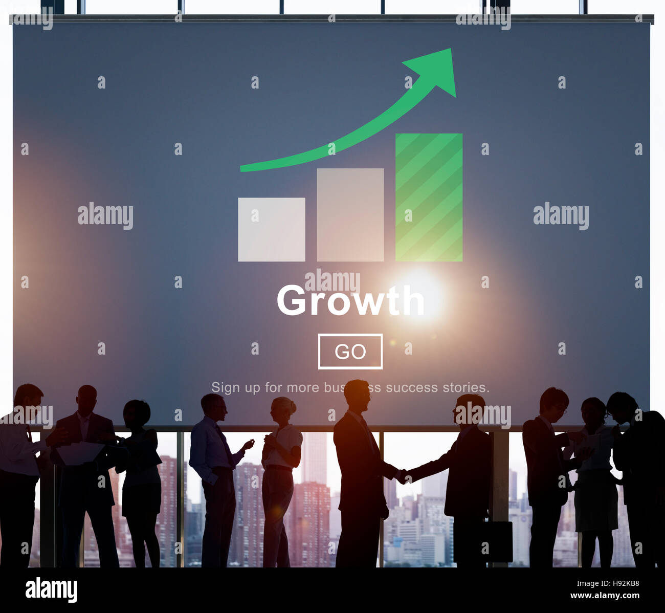 Growth Improvement Success Development Website Concept Stock Photo - Alamy