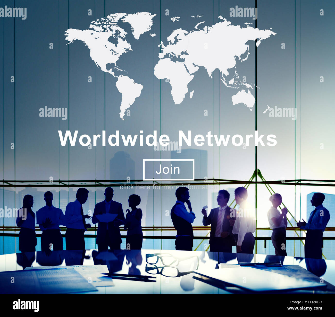 Worldwide Networks Global International Unity Concept Stock Photo - Alamy