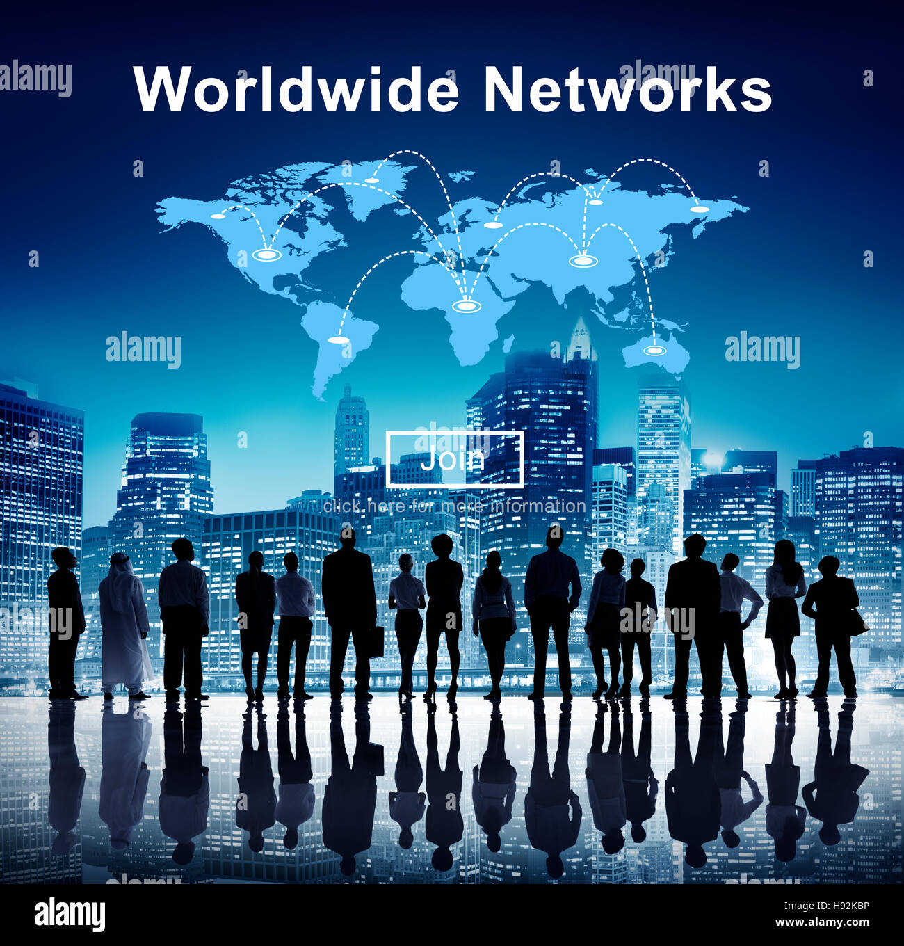 Worldwide Networks Global International Unity Concept Stock Photo - Alamy