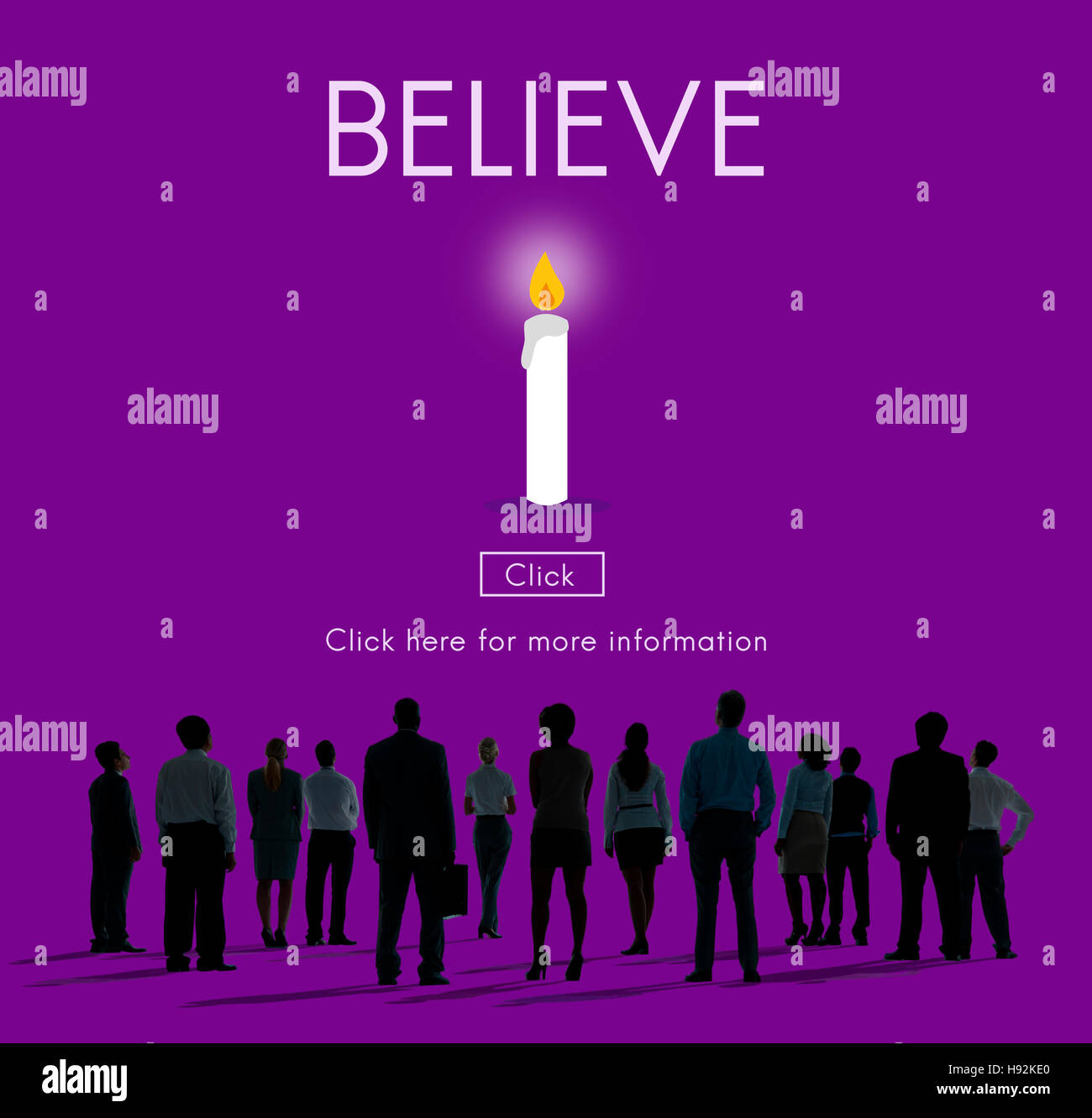 Believe Faith Trust Loyalty Mindset Trustworthy Concept Stock Photo - Alamy