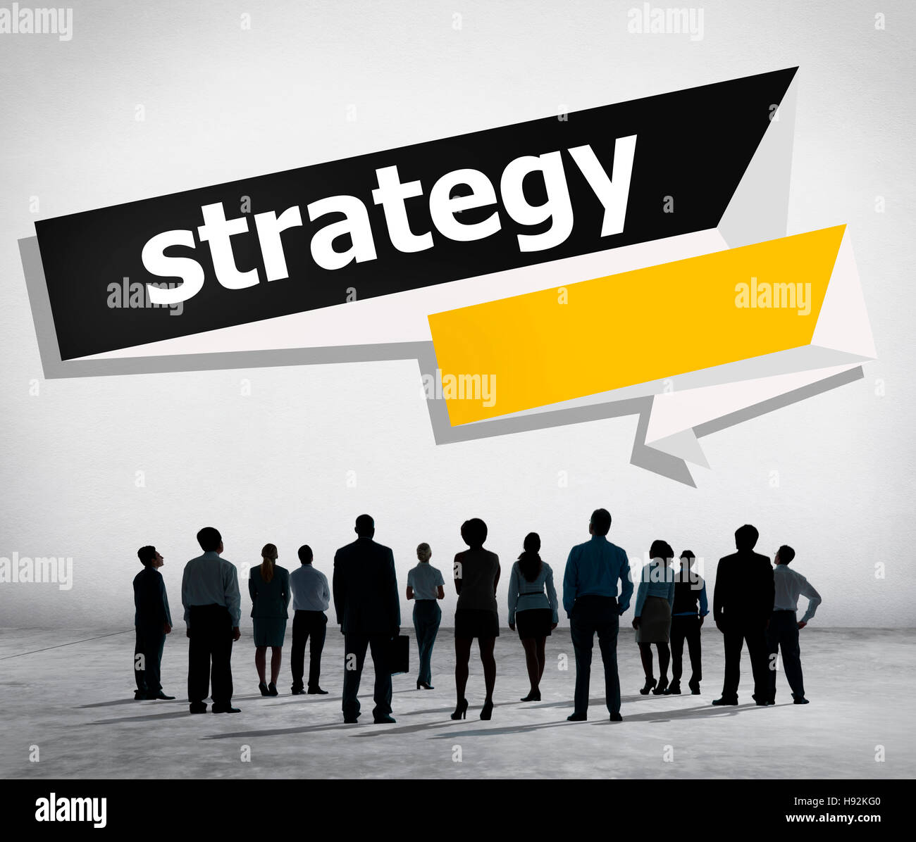 Strategy Planning Solution Tactics Vision Direction Concept Stock Photo ...