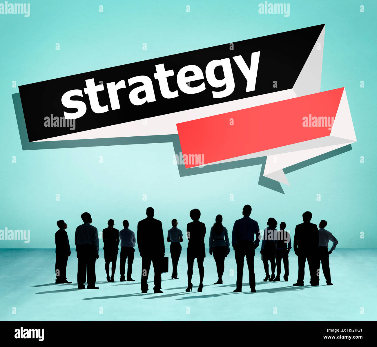 Strategy Planning Solution Tactics Vision Direction Concept Stock Photo ...