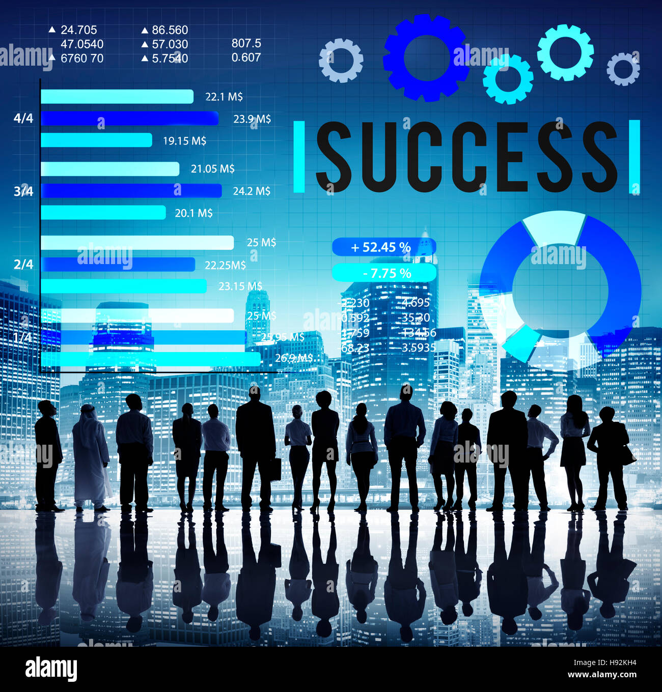 Success Successful Goal Achievement Complete Concept Stock Photo - Alamy