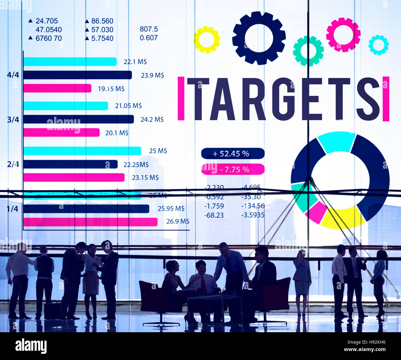 Target Achievement Goal Success Aspiration Concept Stock Photo - Alamy