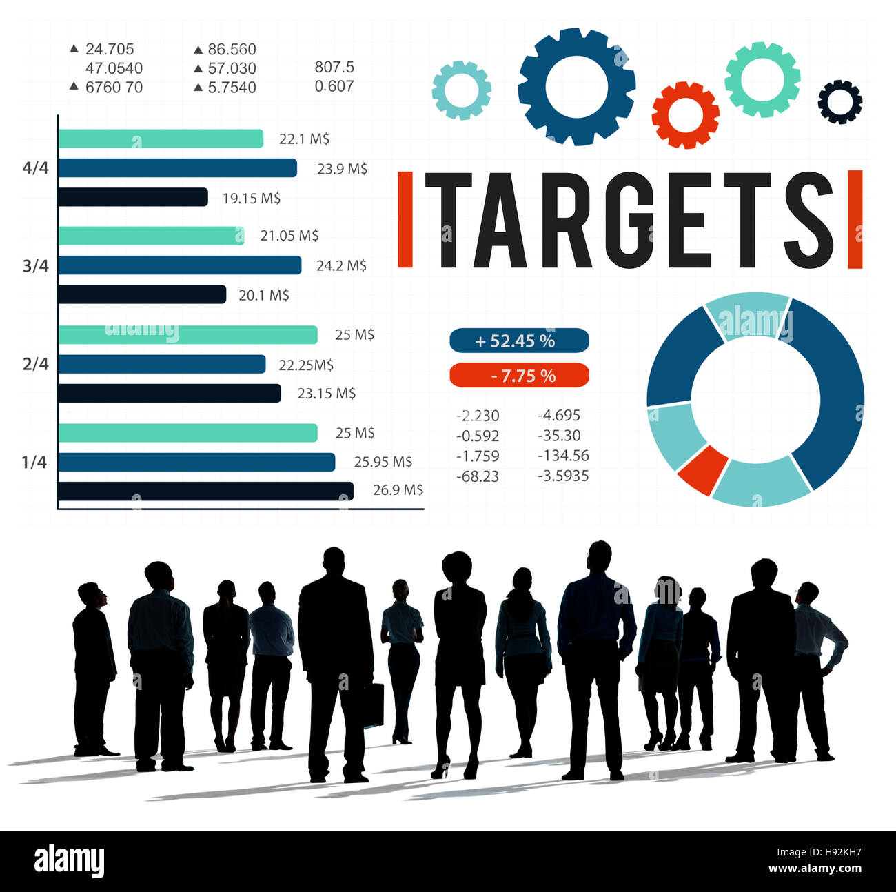 Target Achievement Goal Success Aspiration Concept Stock Photo - Alamy