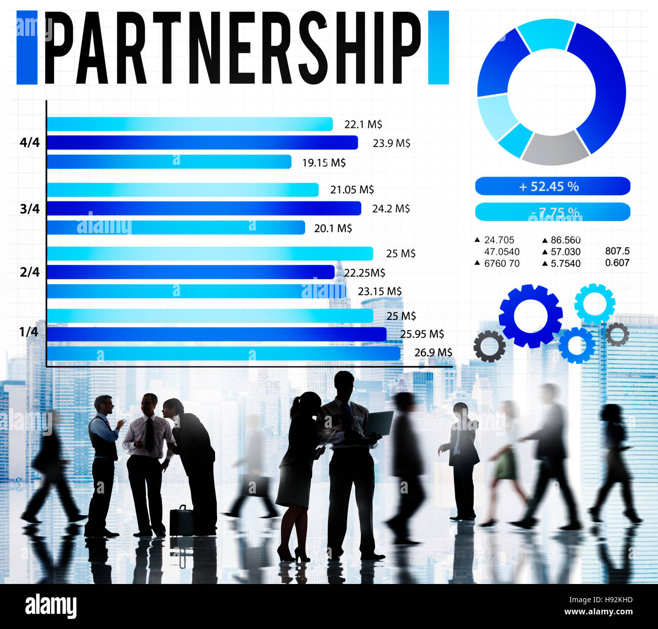 Partnership Partner Team Teamwork Organization Concept Stock Photo - Alamy