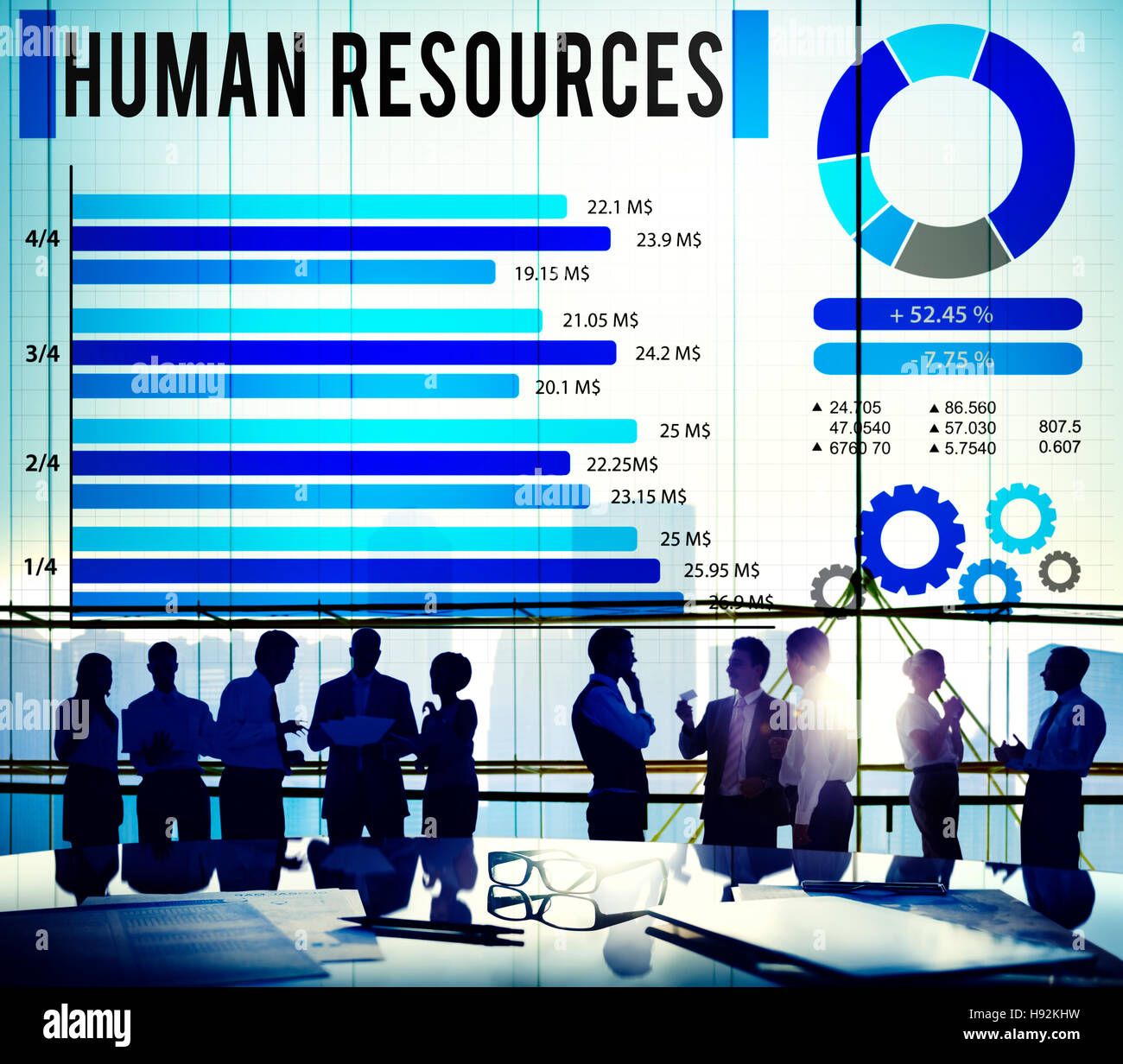 Human Resources Employment Career Plan Concept Stock Photo - Alamy