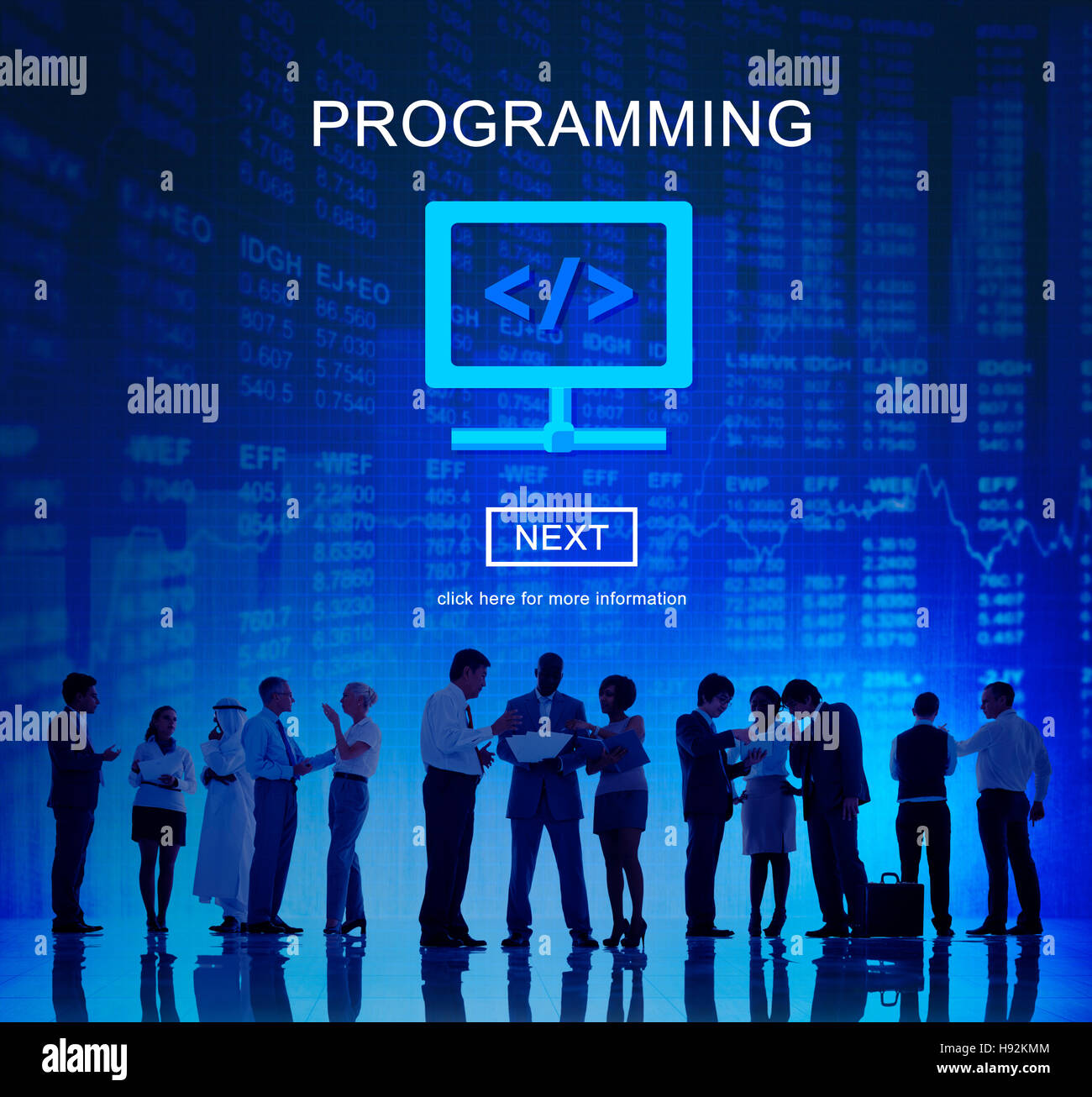 Programming Software Code Application Technology Concept Stock Photo ...